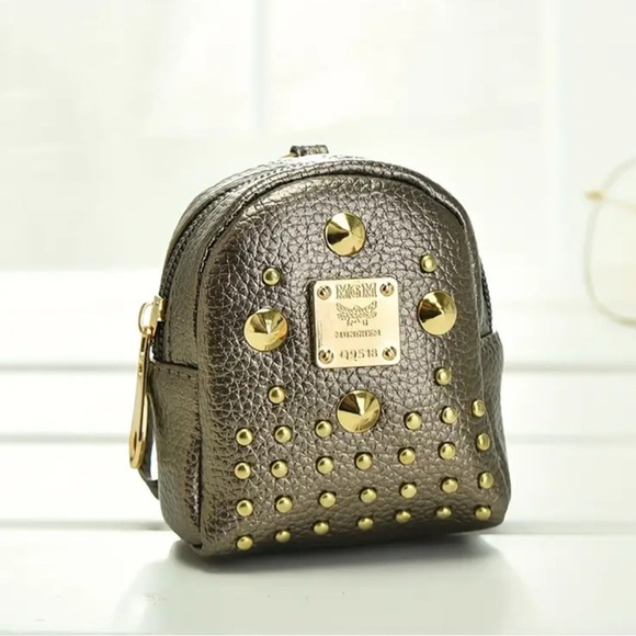 Fashion Jewelry | Accessories | Metallic Gold Mini Backpack Various ...